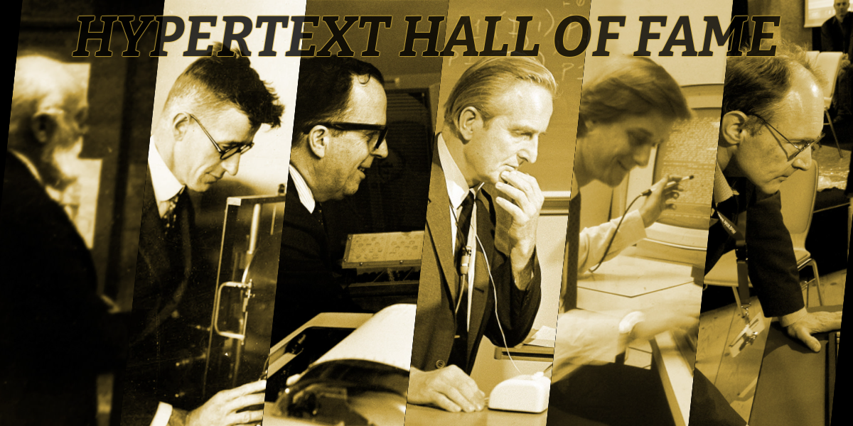 Theodor Nelson @ Hypertext Hall of Fame